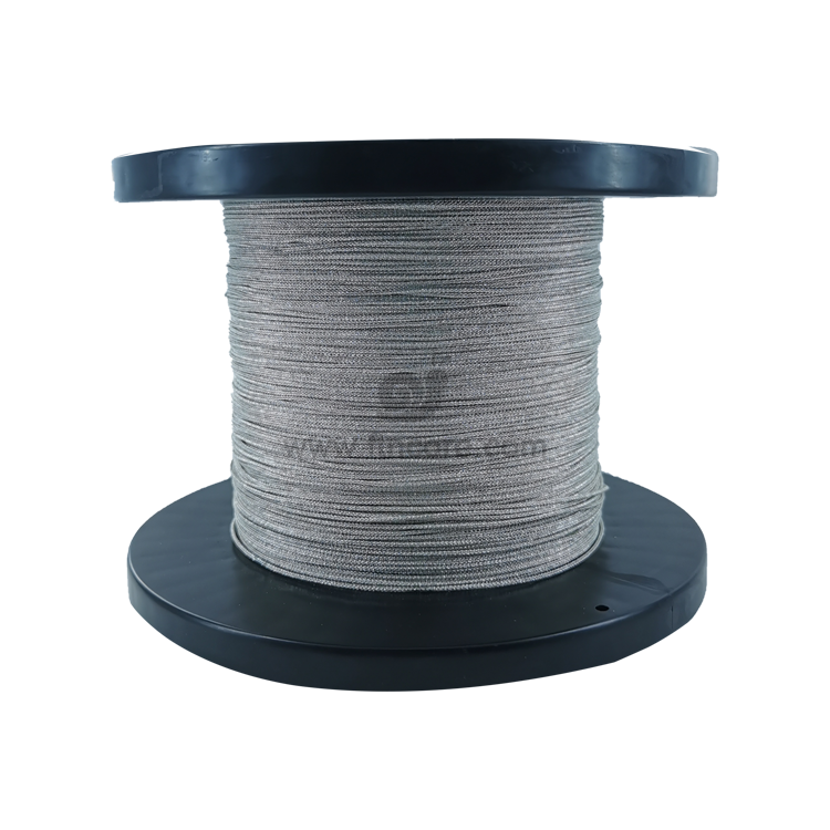 Silver braided wire multiple strands wire - FTNCORE